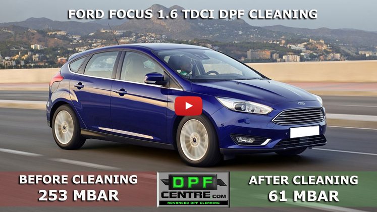 Ford Focus 1.6 TDCI DPF Cleaning - Quantum - DPF Cleaning Centre