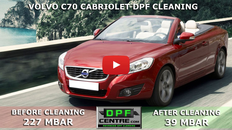 Volvo C70 Cabriolet DPF Cleaning - Quantum - DPF Cleaning Centre