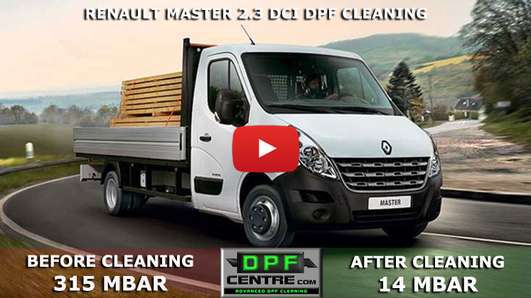 Renault Master 2.3 DCI DPF Cleaning - Quantum - DPF Cleaning Centre