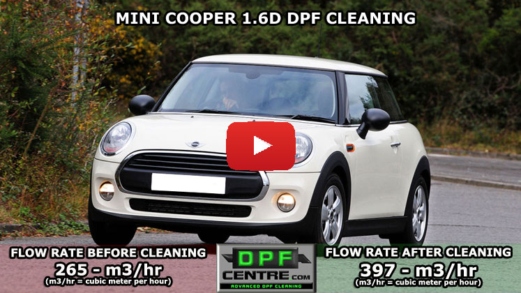 Mini Copper 1.6D DPF Cleaning - Quantum - DPF Cleaning Centre