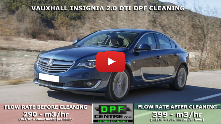 Vauxhall Insignia 2.0 DTI DPF Cleaning - Quantum - DPF Cleaning Centre