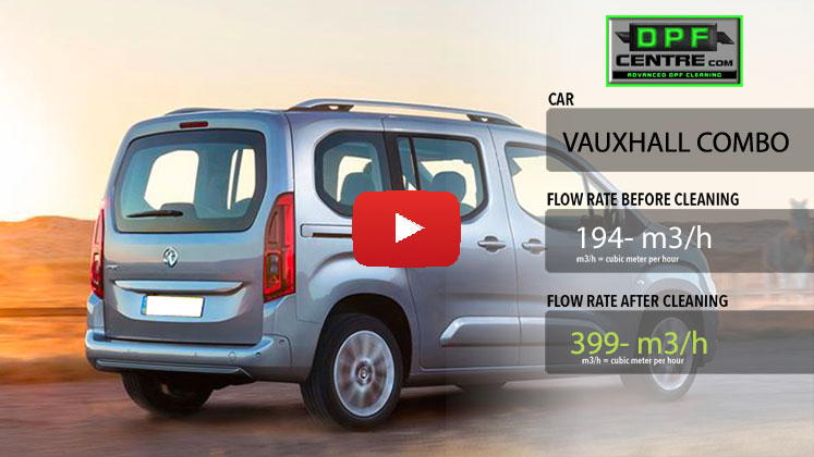 Vauxhall Combo 1.3 DTI DPF Cleaning - Quantum - DPF Cleaning Centre