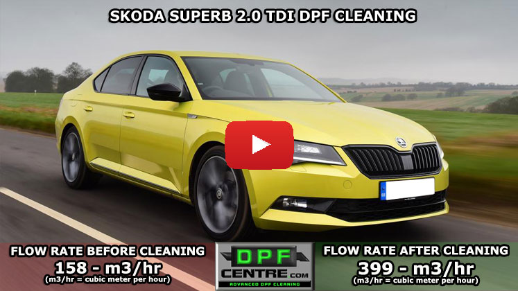 Skoda Superb 2.0 TDI DPF Cleaning - Quantum - DPF Cleaning Centre