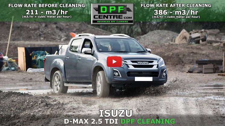 Isuzu D-Max 2.5 TDI DPF Cleaning - Quantum - DPF Cleaning Centre