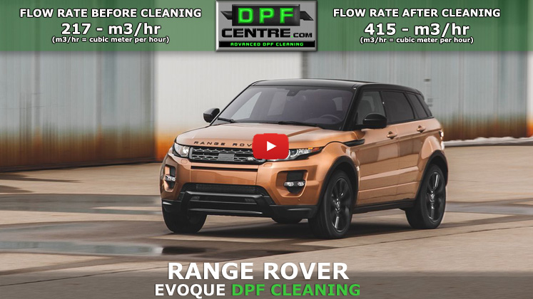 Range Rover Evoque 2.0 TD4 DPF Cleaning - Quantum - DPF Cleaning Centre