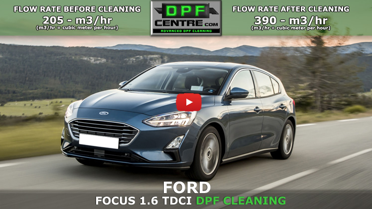 Ford Focus 1.6 TDCI DPF Cleaning - Quantum - DPF Cleaning Centre