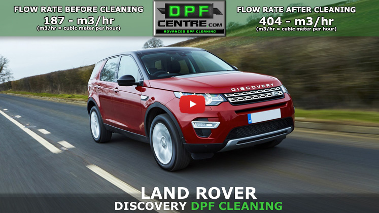 Land Rover Discovery Sport 2.0 TD4 DPF Cleaning - Quantum - DPF ...