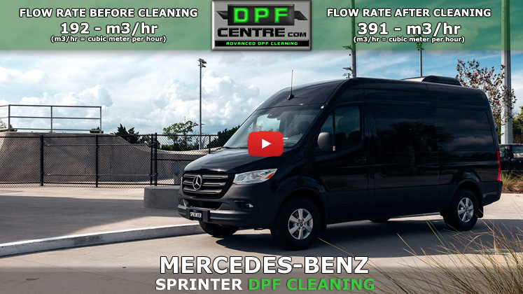 Mercedes-Benz Sprinter 2.1 CDI DPF Cleaning - Quantum - DPF Cleaning Centre