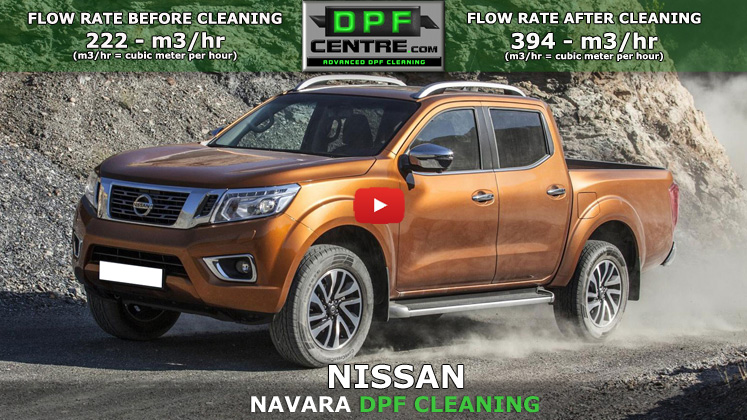 Nissan Navara 2.5 DCI DPF Cleaning - Quantum - DPF Cleaning Centre