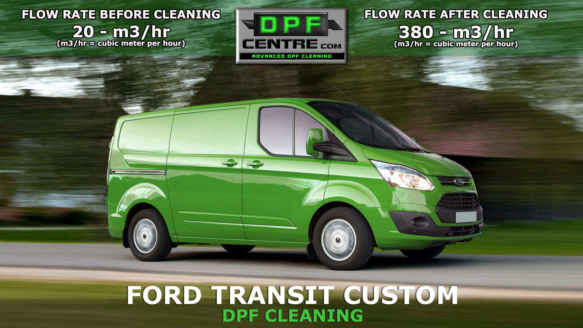 Ford Transit Custom DPF Cleaning - Quantum - DPF Cleaning Centre