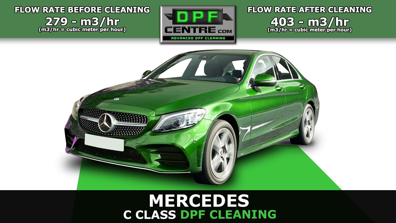 Mercedes Benz C Class DPF Cleaning - Quantum - DPF Cleaning Centre