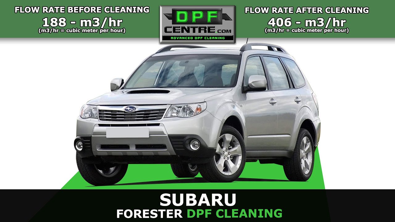 Subaru Forester DPF Cleaning - Quantum - DPF Cleaning Centre