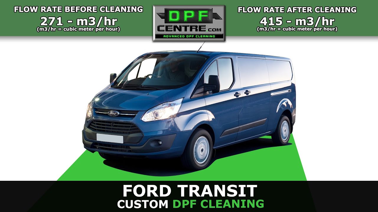 Ford Transit Custom DPF Cleaning - Quantum - DPF Cleaning Centre