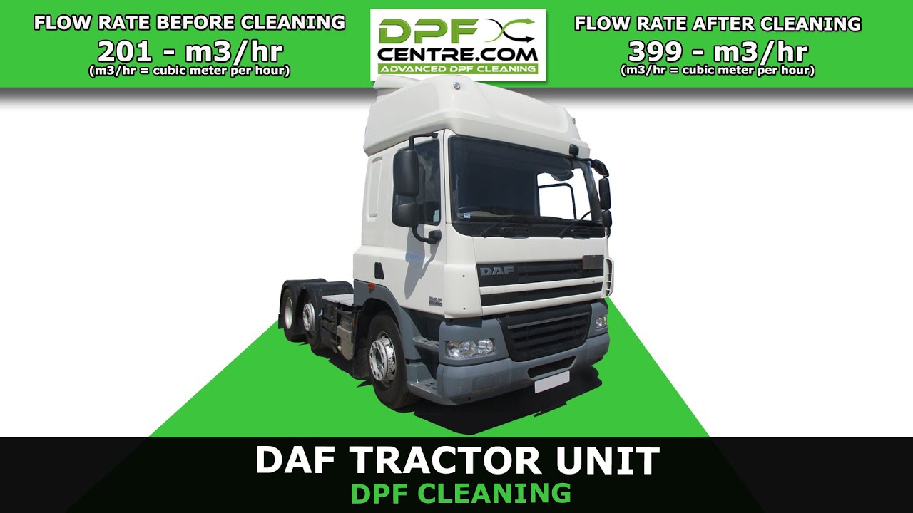 DAF Tractor DPF Cleaning - Quantum - DPF Cleaning Centre